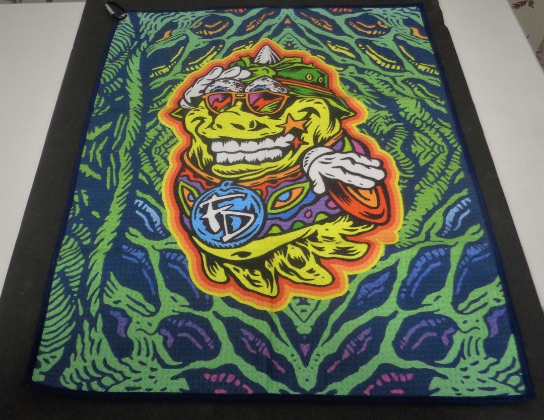 New Disc Golf-festi Daze Towel. 18' X 20'. - Etsy