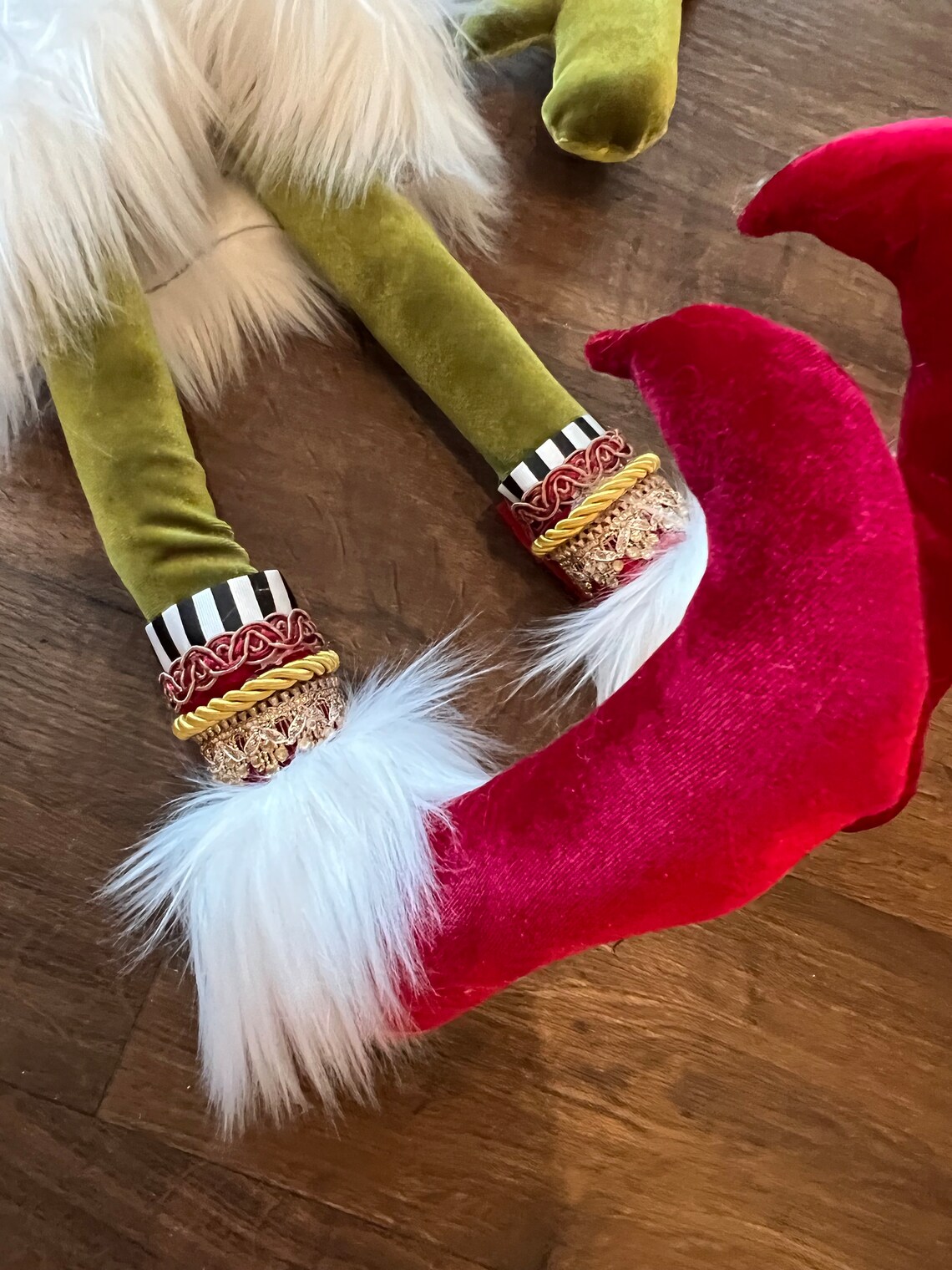 Santa Wreath Attachment to Greet Your Guests - Etsy