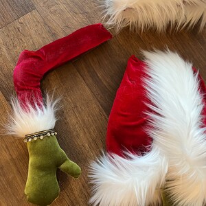 Santa Wreath Attachment to Greet Your Guests.designed by - Etsy