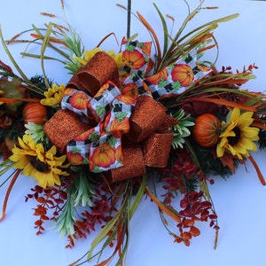 Fall Centerpiece With All of the Fall Colors Tp Decorate You - Etsy