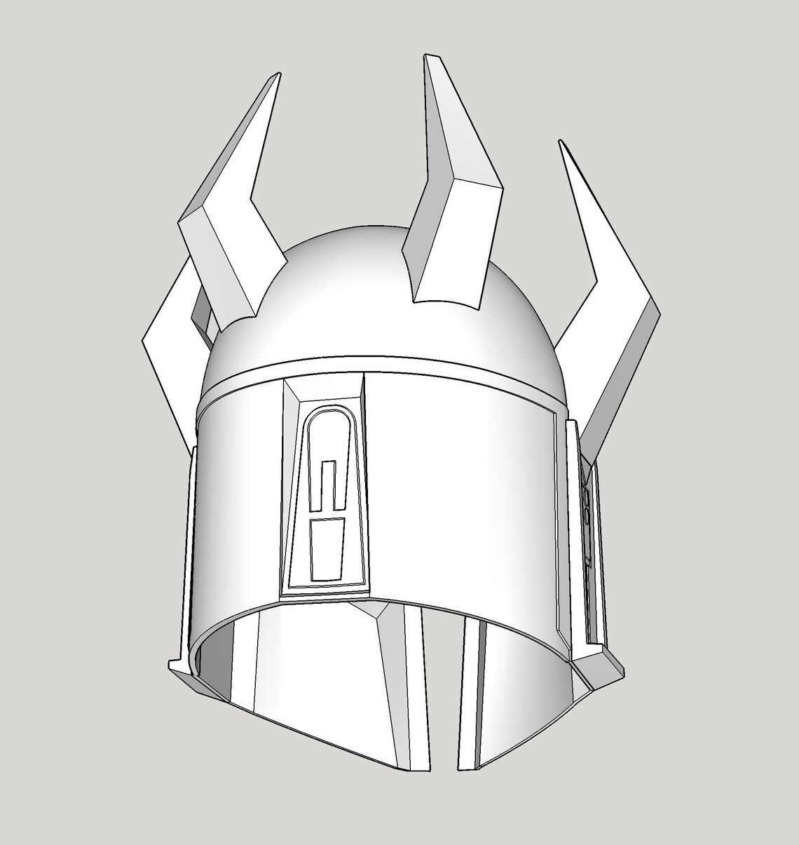 Gar Saxon Maul Mandalorian Inspired Helmet 3D Model STL for 3D | Etsy