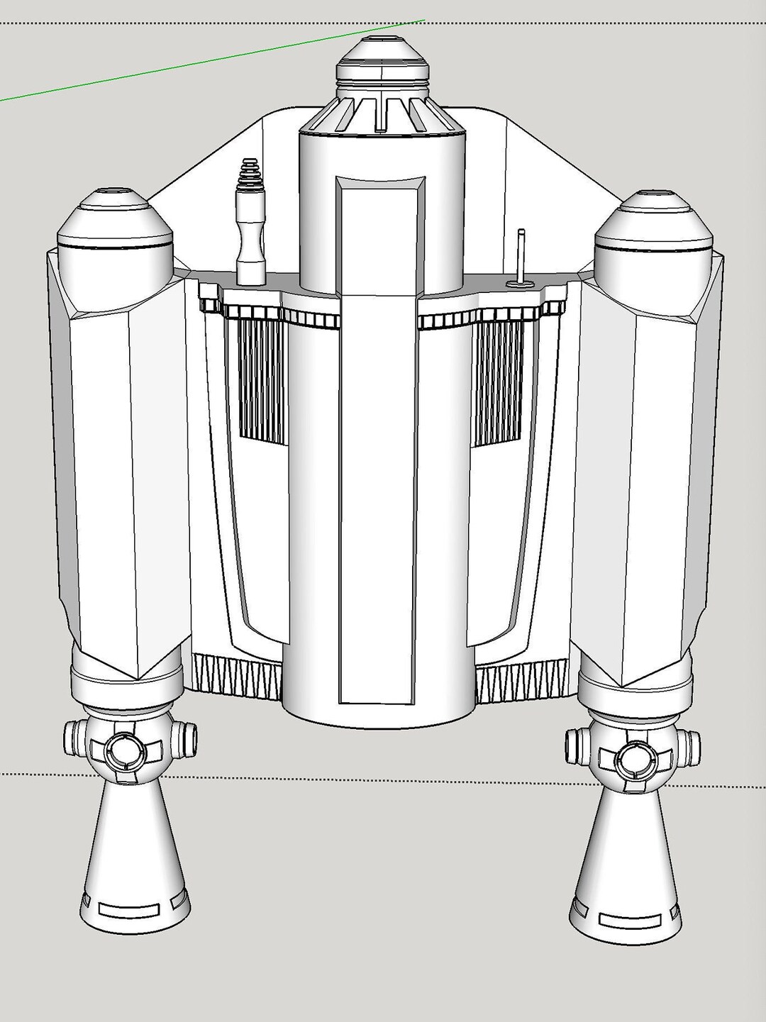 Mandalorian Inspired Jetpack Rising Phoenix 3d Models For 3d Printing Stl Mando Fett Cosplay 