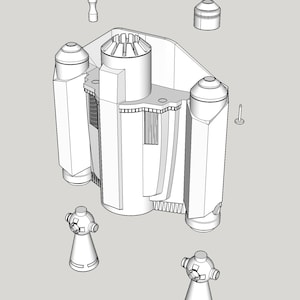 Mandalorian Inspired Jetpack Rising Phoenix 3D Models for 3D Printing ...