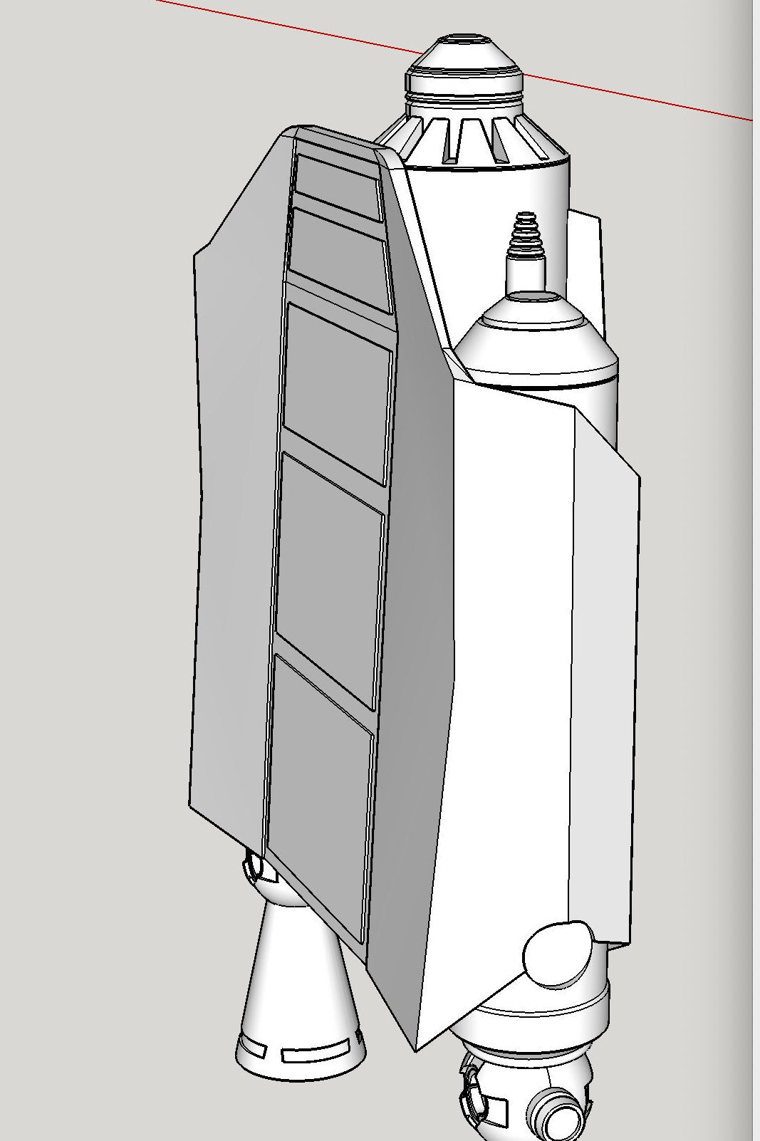 Mandalorian Inspired Jetpack Rising Phoenix 3D Models for 3D - Etsy
