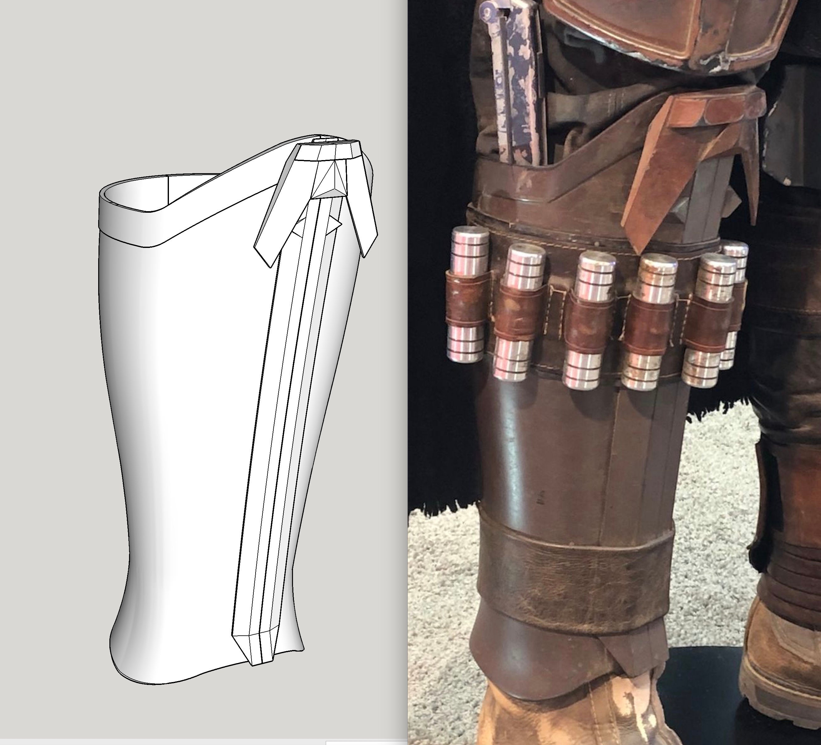 Mandalorian Pack 3 for Beskar Armor Set 3D Files 3D Print File | Etsy