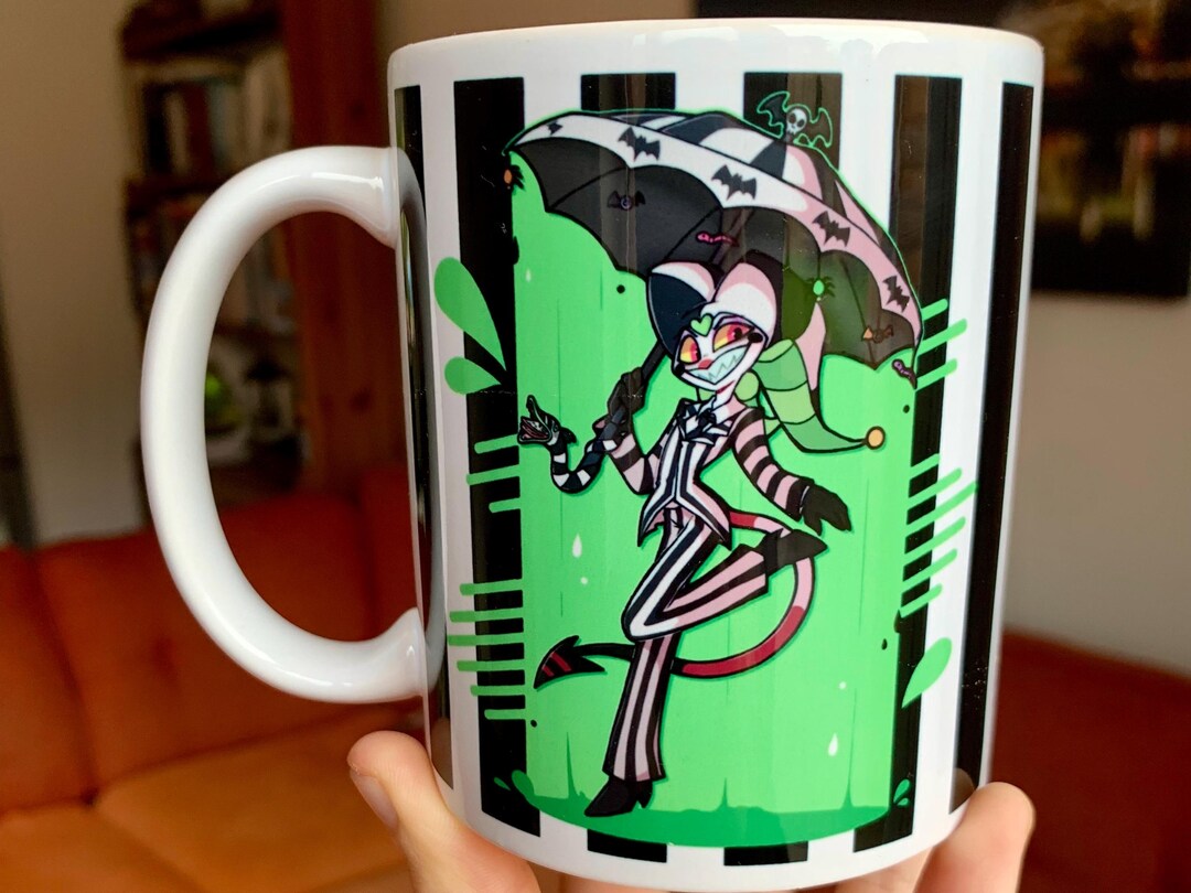 Fizzarolli Halloween Mug, Helluva Boss Cup, Double Sided Mug Art - Etsy