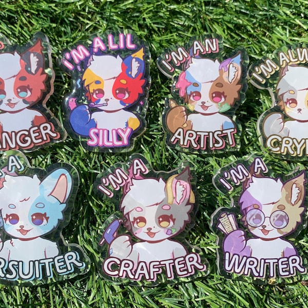 Furry Pins - Etsy