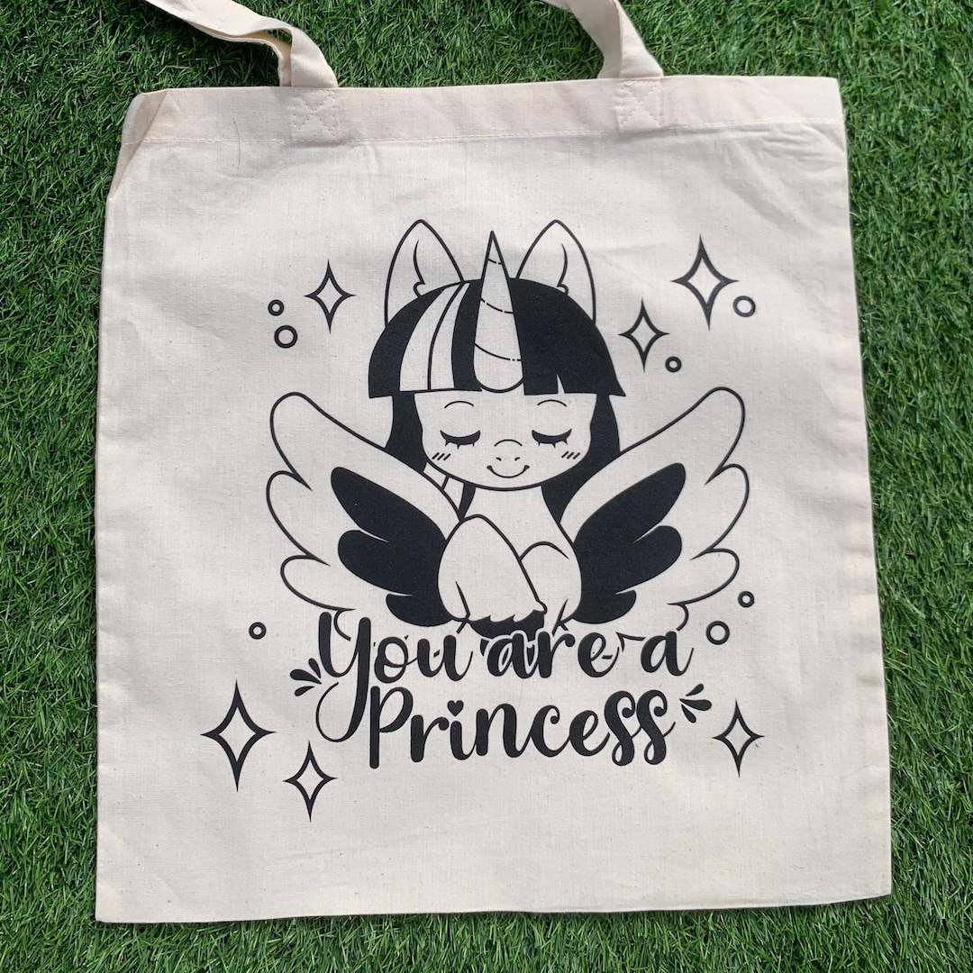 MLP Tote Bag, Princess Twilight Bag Art - Etsy