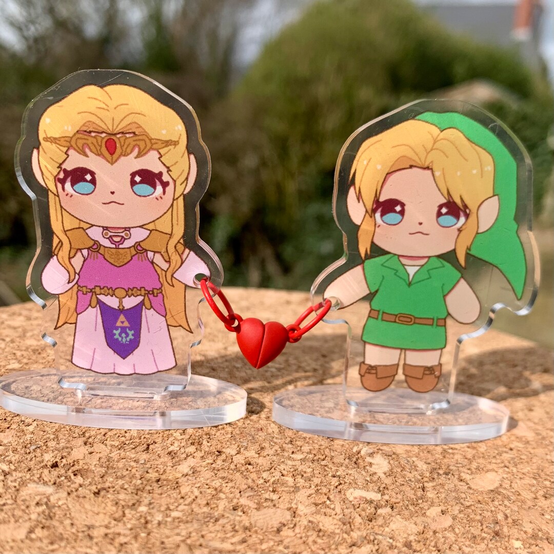 Zelink Standee, Magnet Acrylic Stand, Loz Matching Charms - Etsy