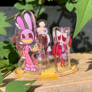 TADC Spinning Standee, Pomni Standee Moving Acrylic Charm - Etsy