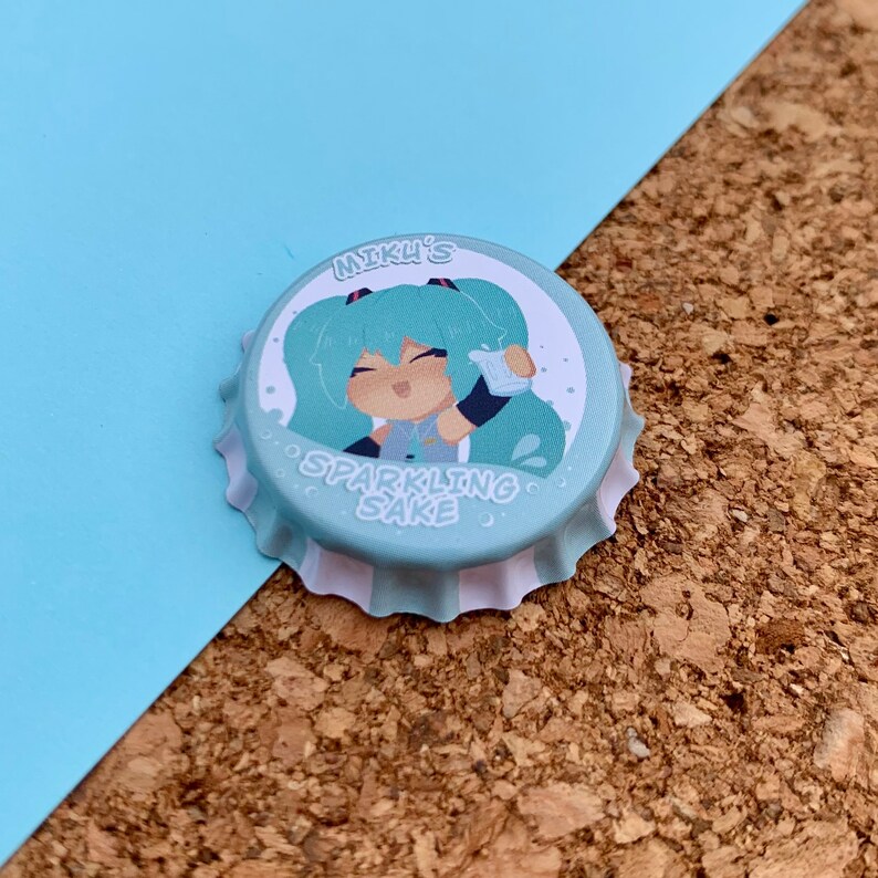 Vocaloid Bottle Cap Pins, Hatsune Miku Badges, Rin, Len, Gumi, Kaito ...