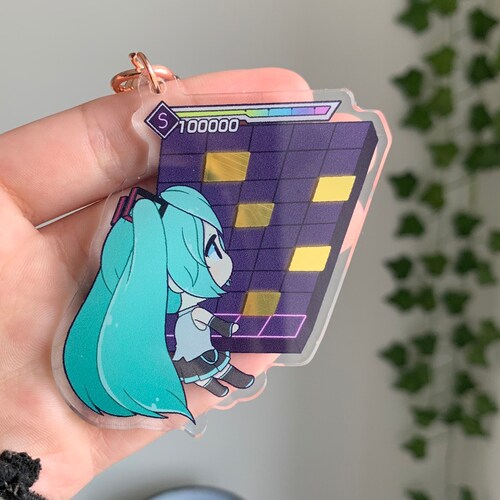 Hatsune Miku Acrylic Charms - Etsy