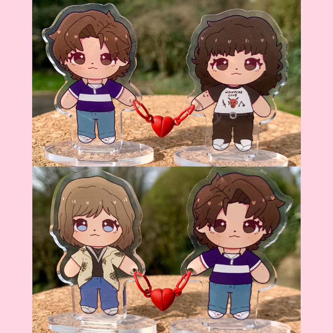 Steddie and Stobin Standee, Magnet Acrylic Stand, Strange Thingies ...