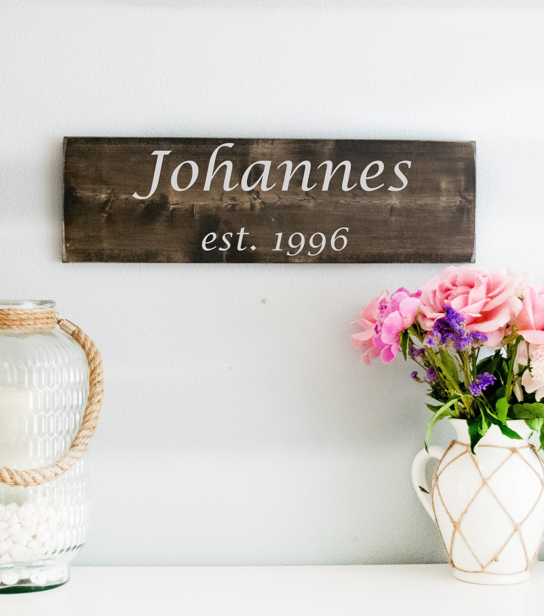 Family Name Sign Personalized Sign Wedding Gift Newlywed | Etsy