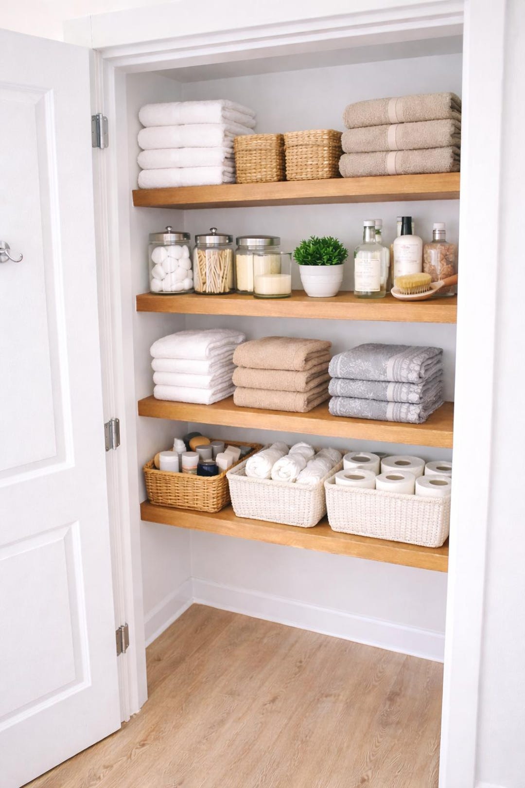 Wood Shelf Covers for Wire Shelving, Custom Wood Shelf Covers, Pantry ...