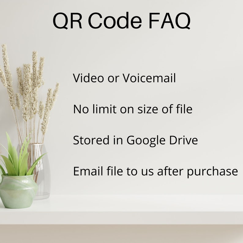 Voice Recording Gift - Sound Wave Sign With QR Code - Custom Voice ...