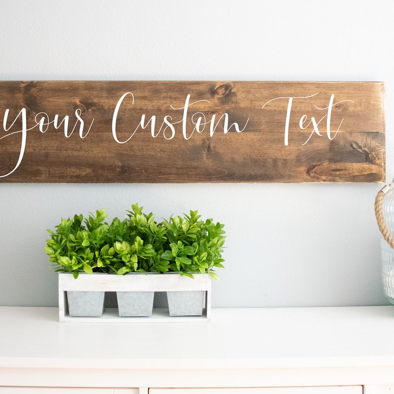 Wooden Sign - Etsy