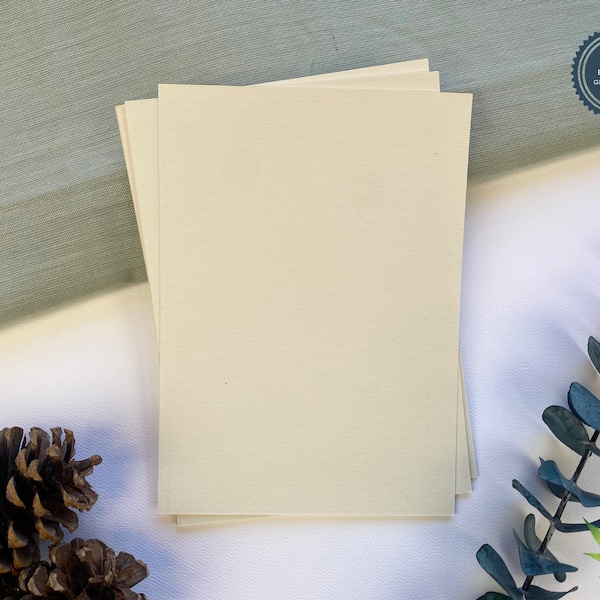 Textured Paper Menus - Etsy