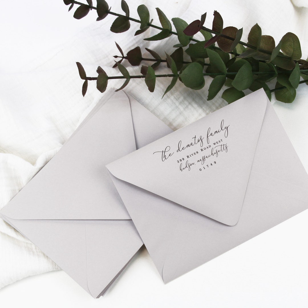 Light Taupe/gray Wedding Envelopes (25) | 4x6 A6, 5x7 A7, 5x8 A9 + More ...
