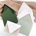 A2 Blank Flat Cards and Envelopes, 48 Colors (25 Count) Card Making Kit ...