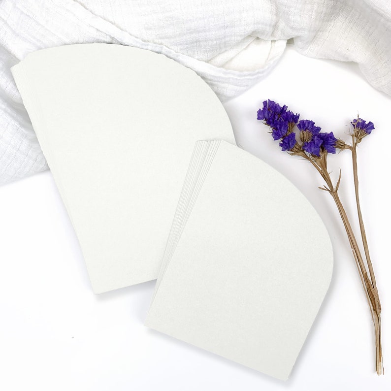 Wedding White Arch or Half Arch Paper for Invites Table - Etsy