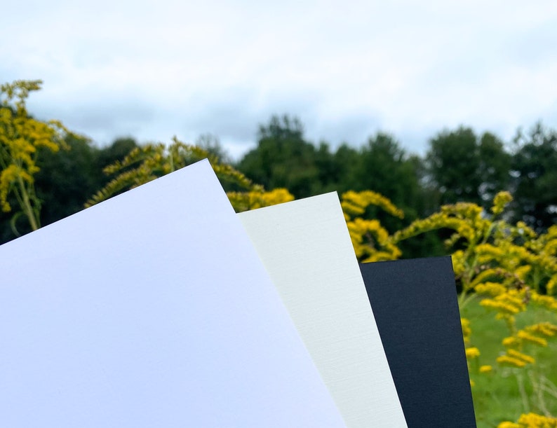 Natural White Linen Card Stock | 8.5x11, 11x17 Textured Paper, 100lb ...