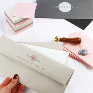 Number 10 Business Envelopes Fancy Slim Letter Size Envelopes for ...