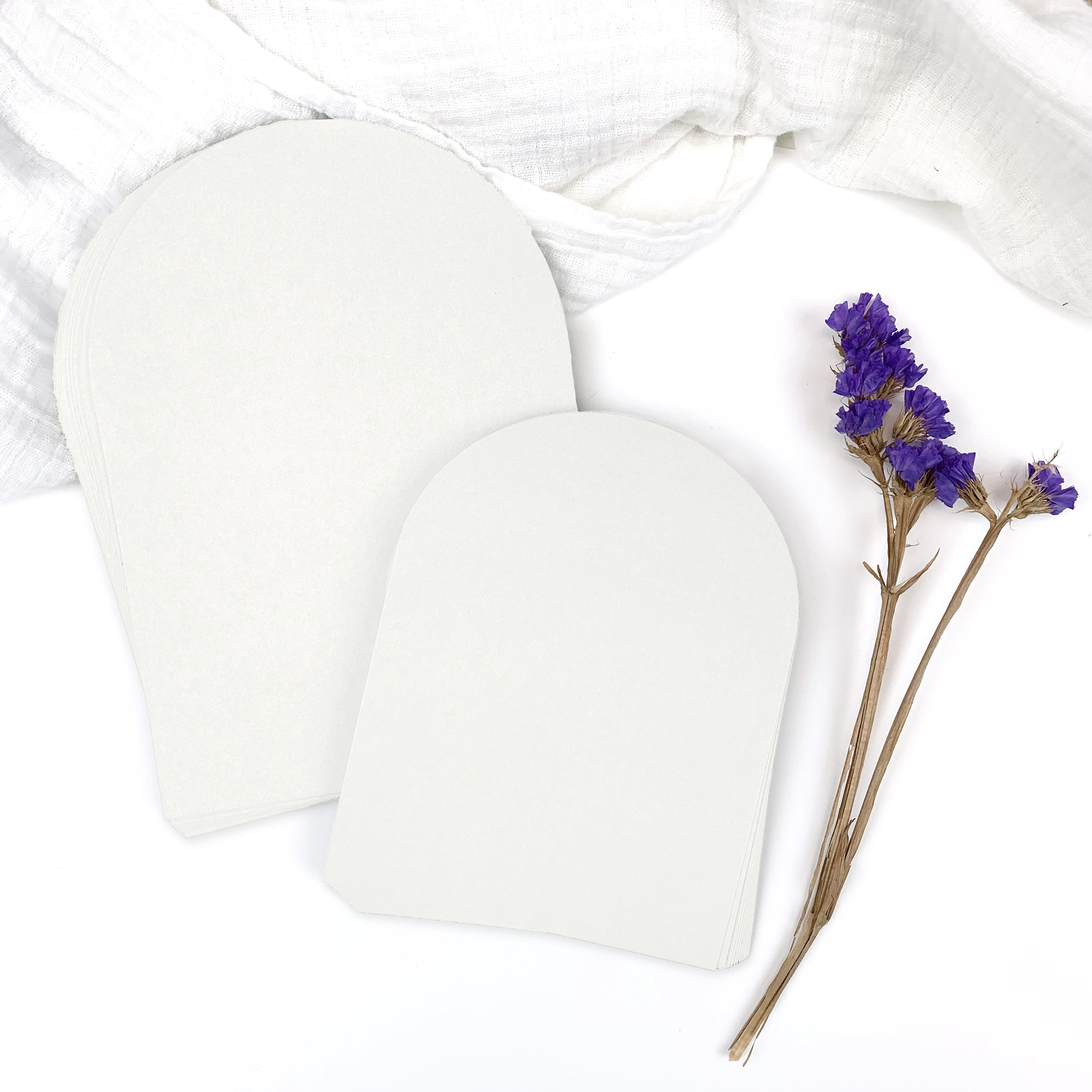 Wedding White Arch or Half Arch Paper for Invites Table - Etsy