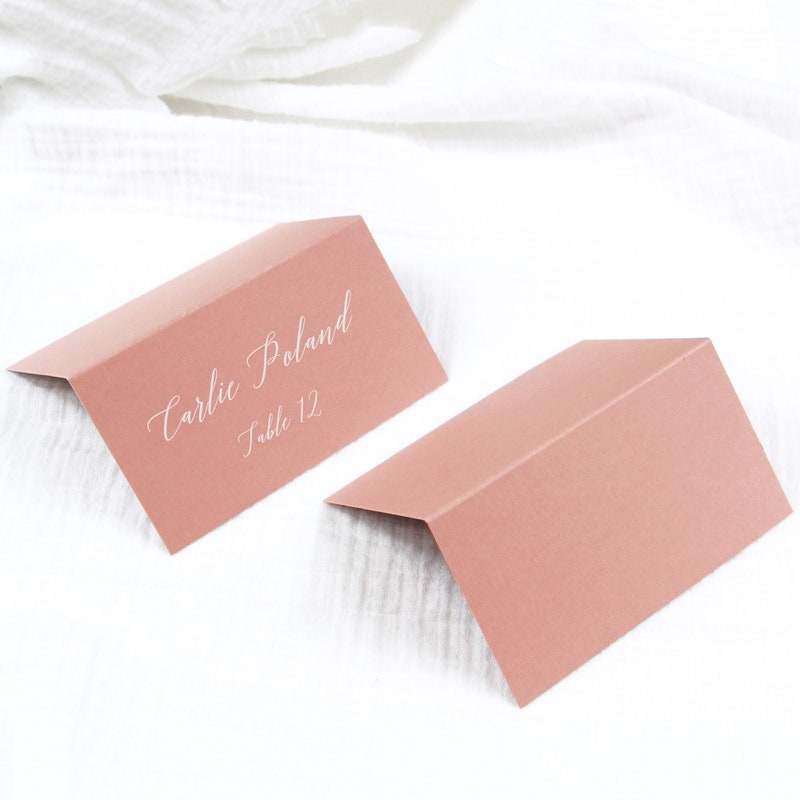 Rose Place Card Holders - Etsy