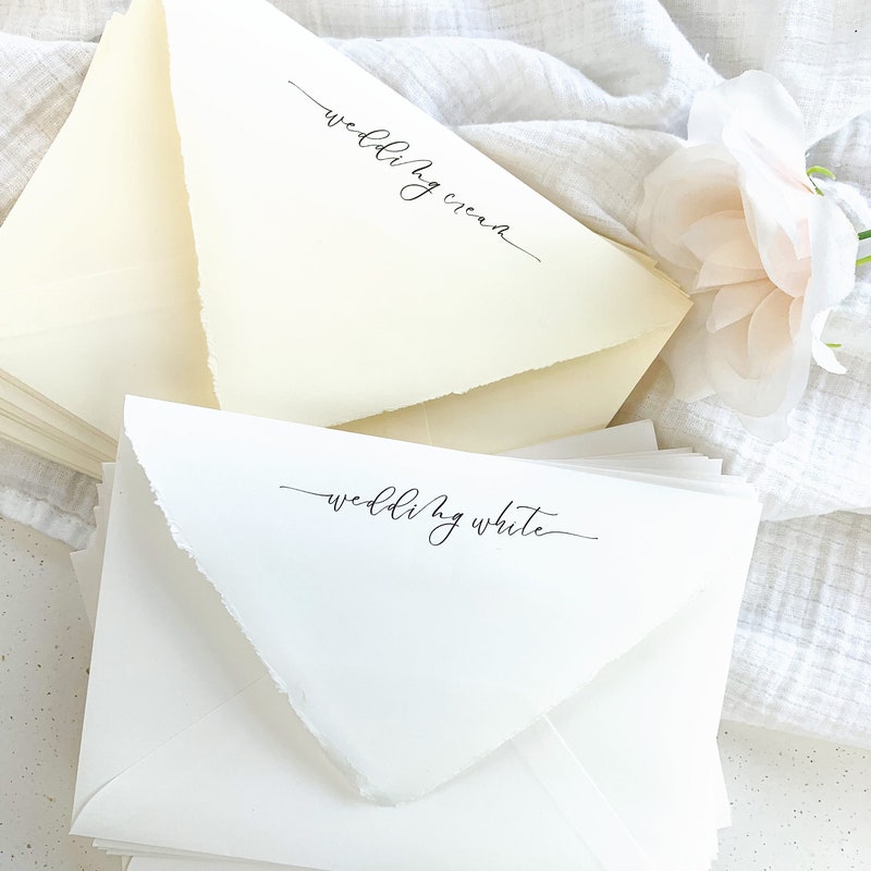 Cotton 5x7 Envelopes - Etsy