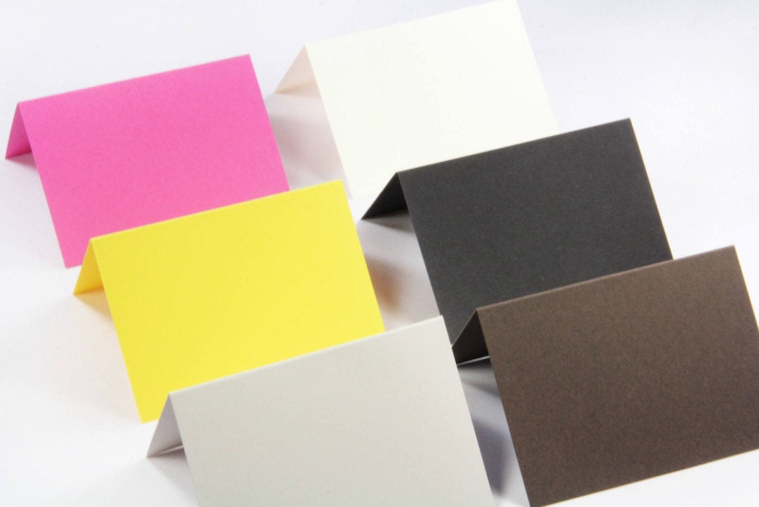 A2 - 4 X 5 Blank Card Stock for Wedding, RSVP, Note, Response Cards ...