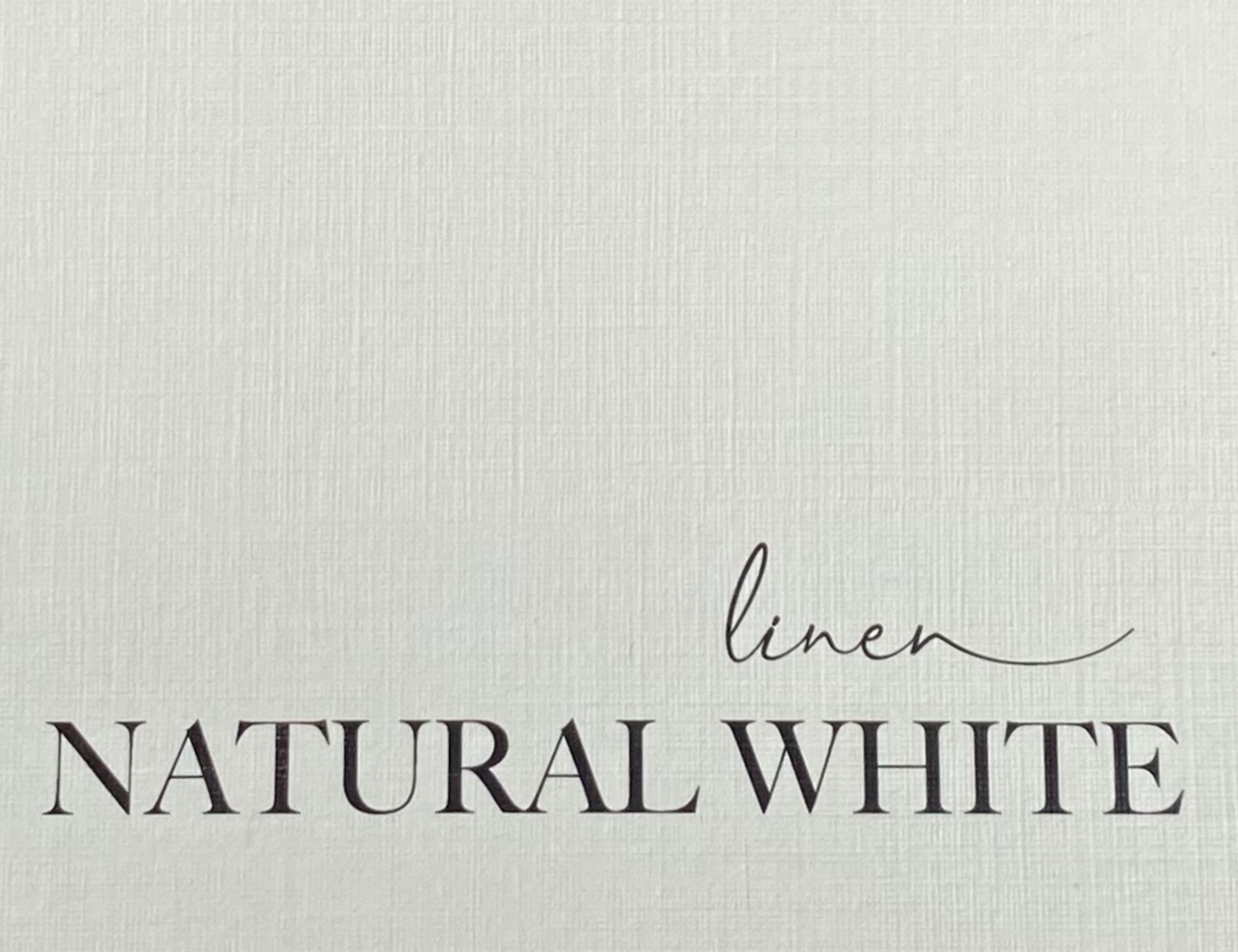 Natural White Linen Card Stock | 8.5x11, 11x17 Textured Paper, 100lb ...