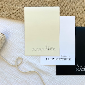 8 1/2 X 11 Linen Textured Card Stock Natural White | Thick, Heavy Paper ...