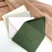 A2 Blank Flat Cards and Envelopes, 48 Colors (25 Count) Card Making Kit ...