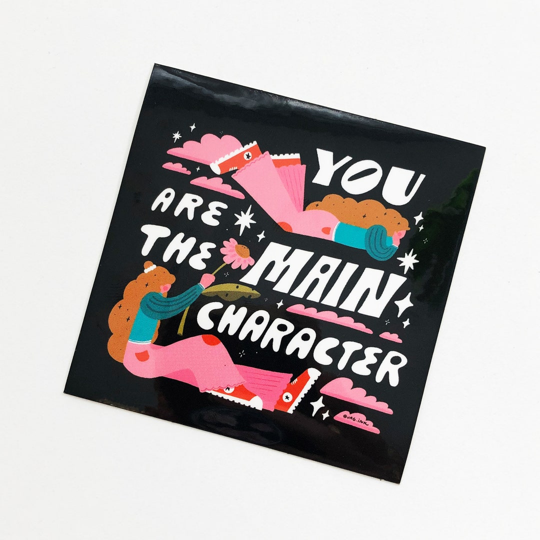 Main Character | STICKER - Etsy