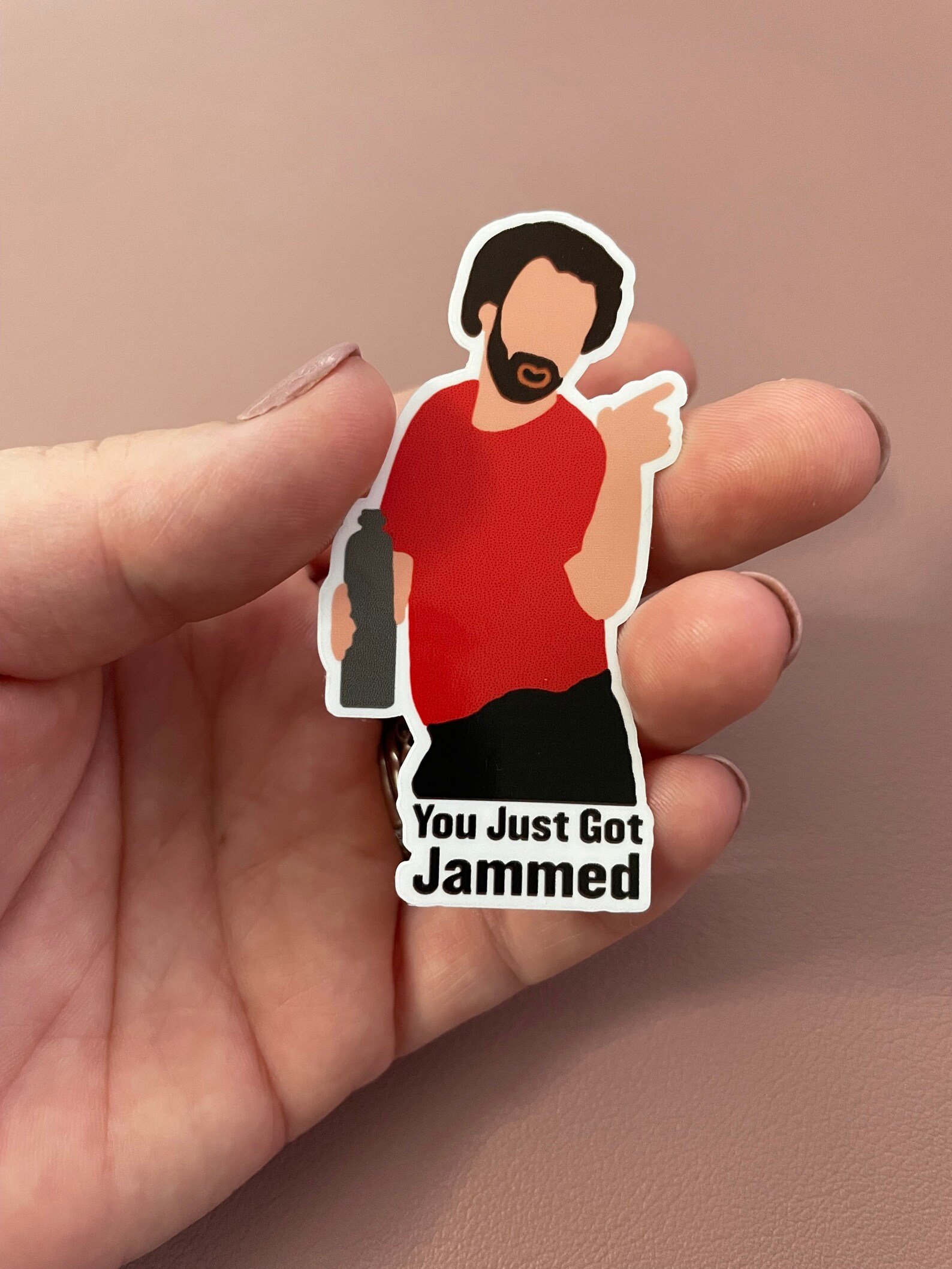 Parks and Recreation Sticker You Just Got Jammed Jeremy - Etsy