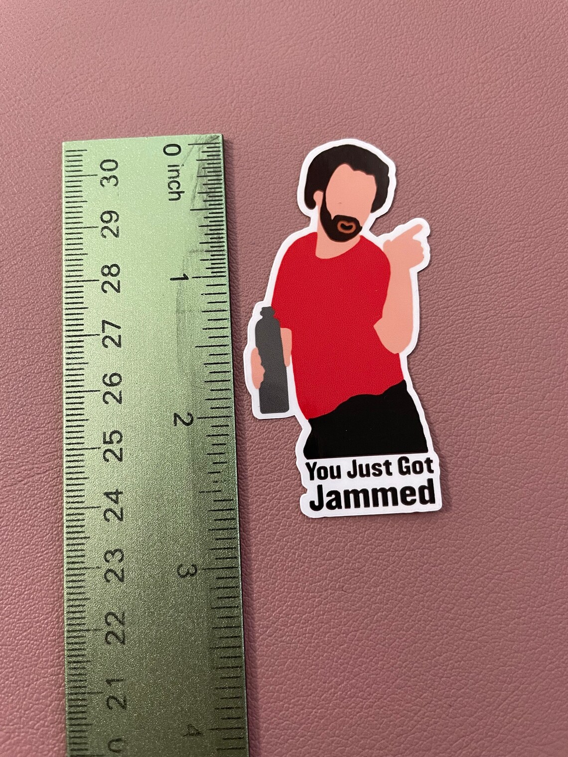 Parks and Recreation Sticker You Just Got Jammed Jeremy - Etsy