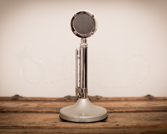 Vintage Microphone Photography