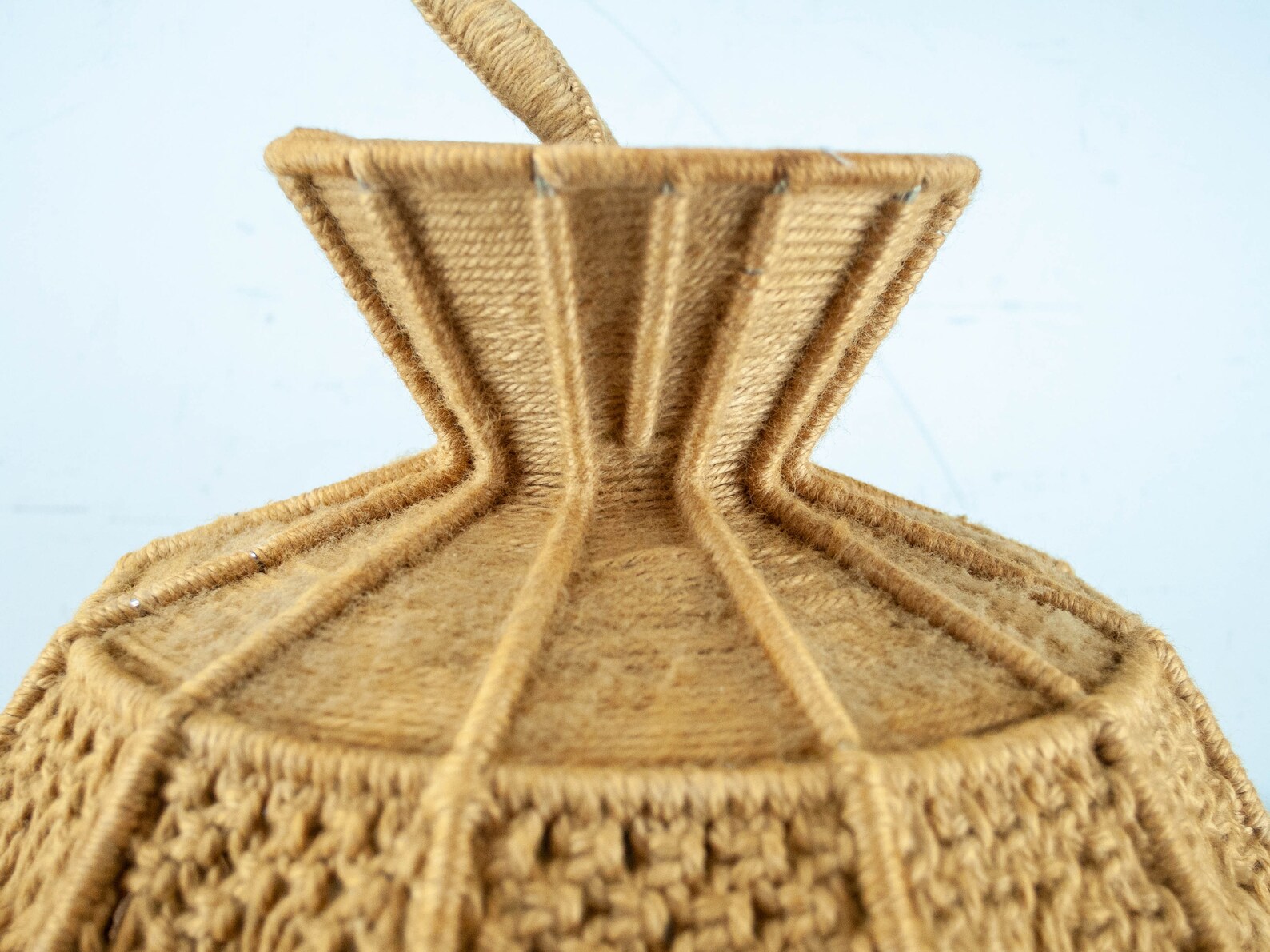 Vintage Macrame Swag Lamp Shabby Chic Cabine Decors | Etsy