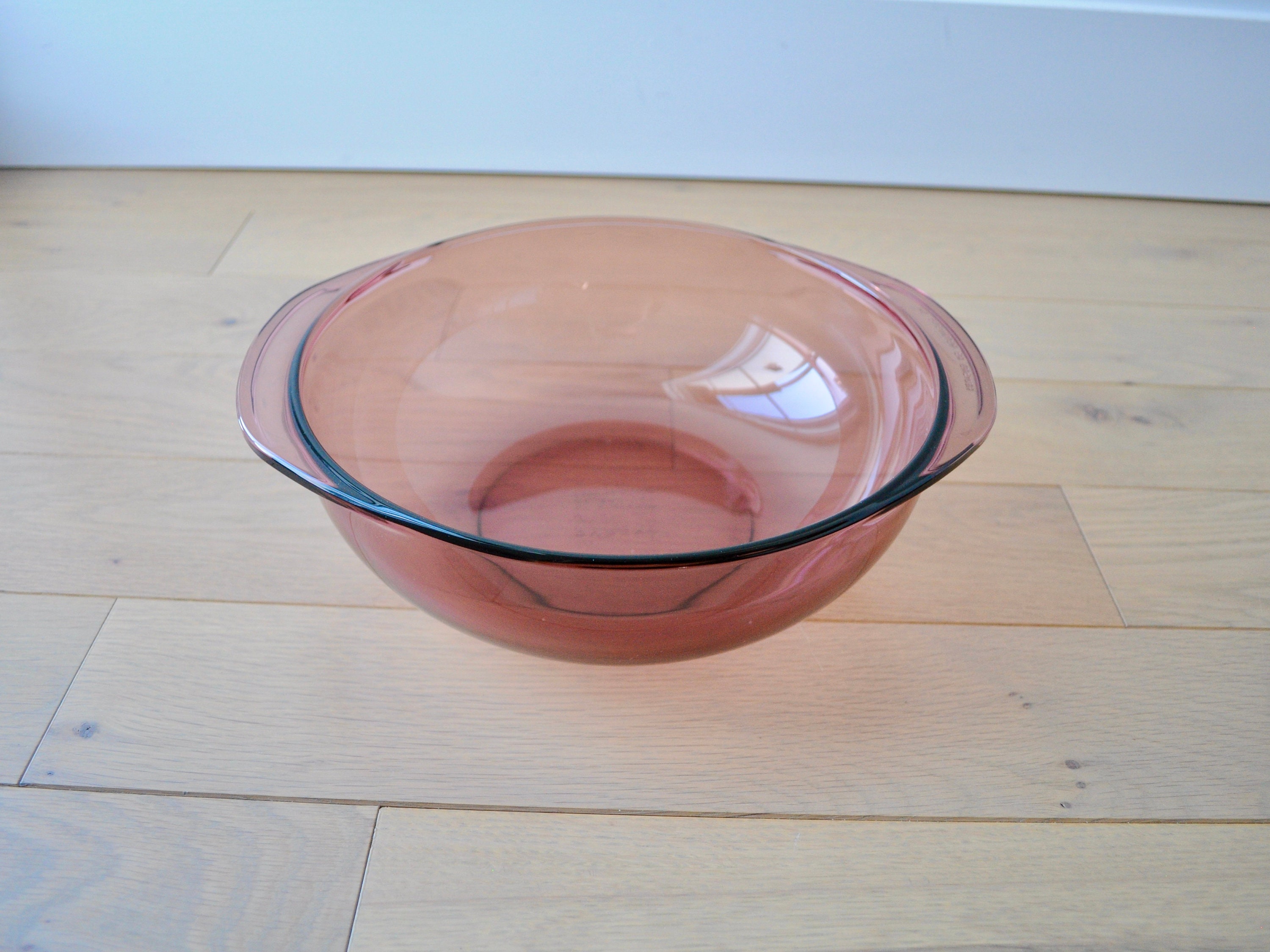 Vintage Pyrex Corningware Cranberry Glass - Etsy