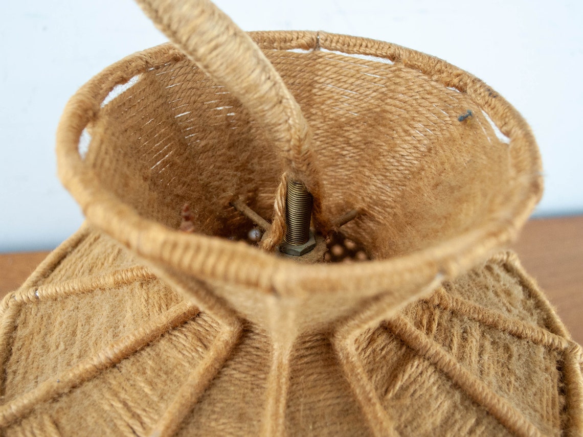 Vintage Macrame Swag Lamp Shabby Chic Cabine Decors | Etsy