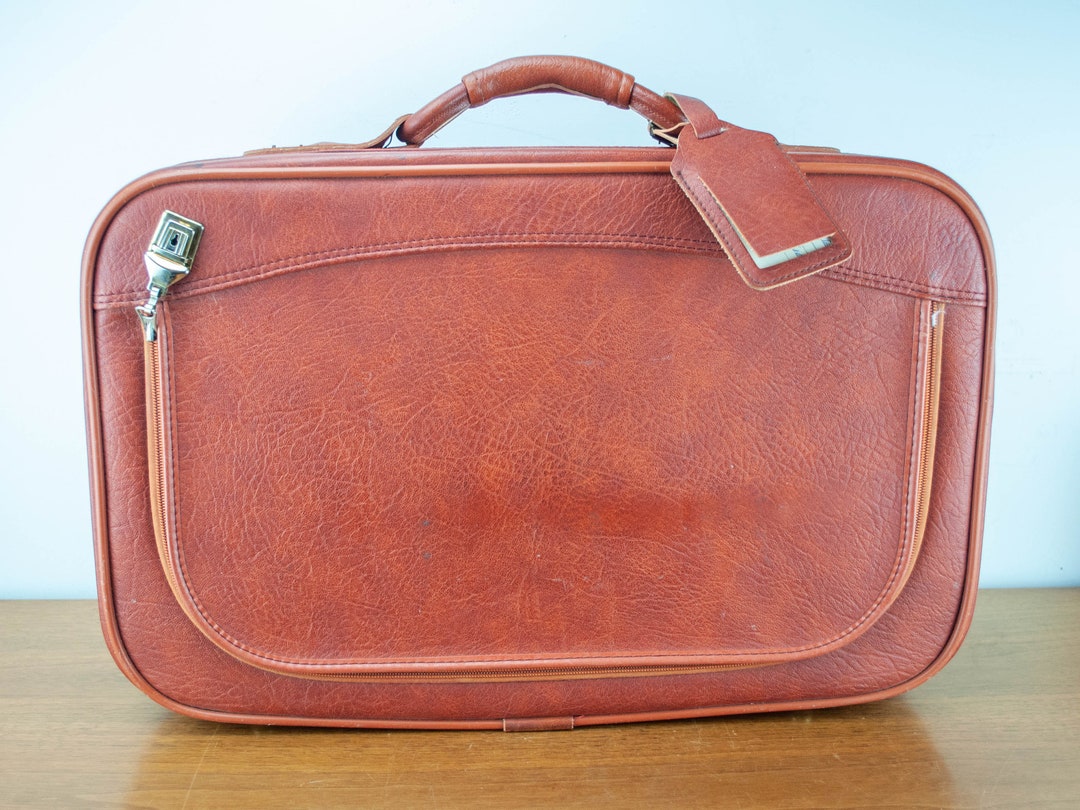 Vintage Brown Dionite Luggage Suitcase - Luggage - Etsy Canada