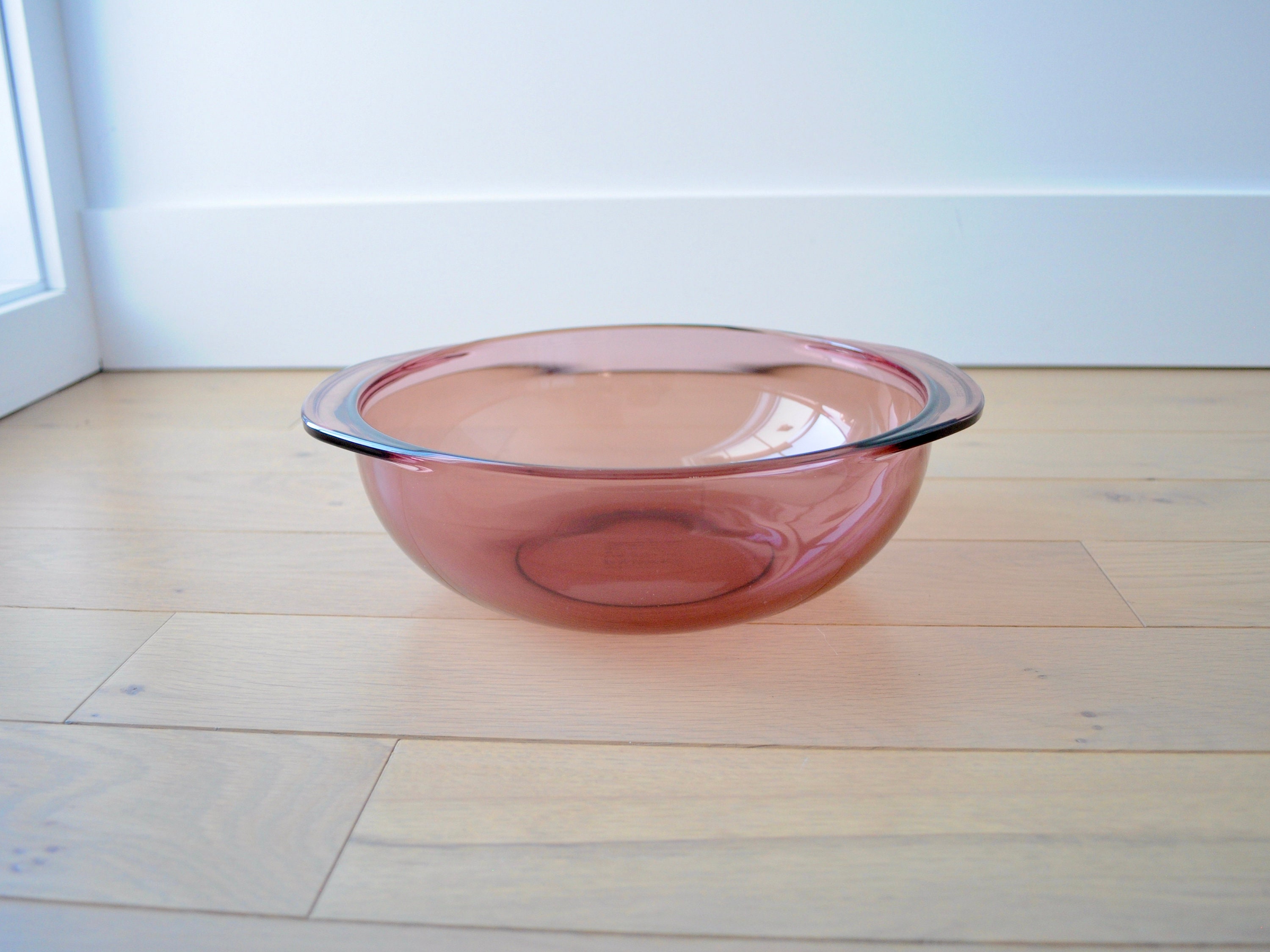 Vintage Pyrex Corningware Cranberry Glass - Etsy