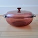 Vintage Pyrex Corningware Cranberry Glass - Etsy