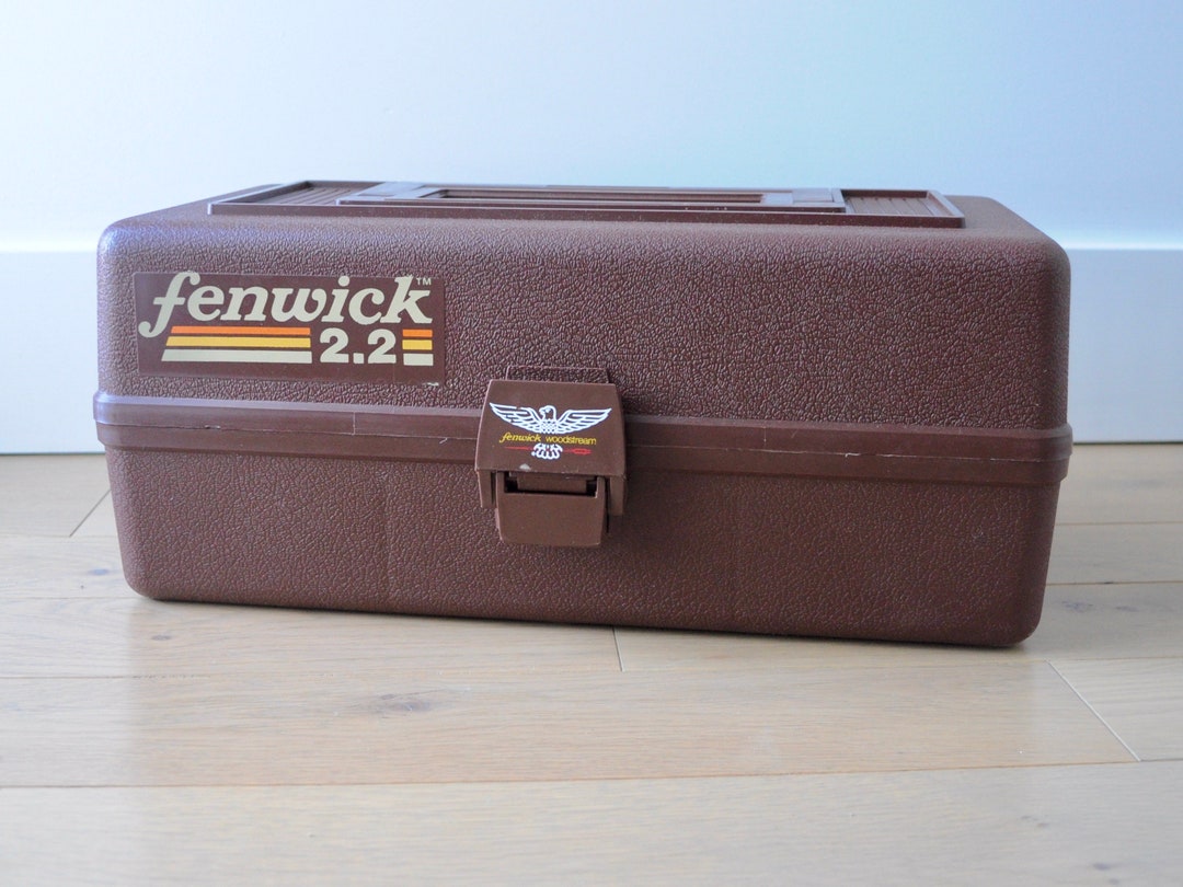 Vintage Fenwick Fishing Tackle Box - Etsy