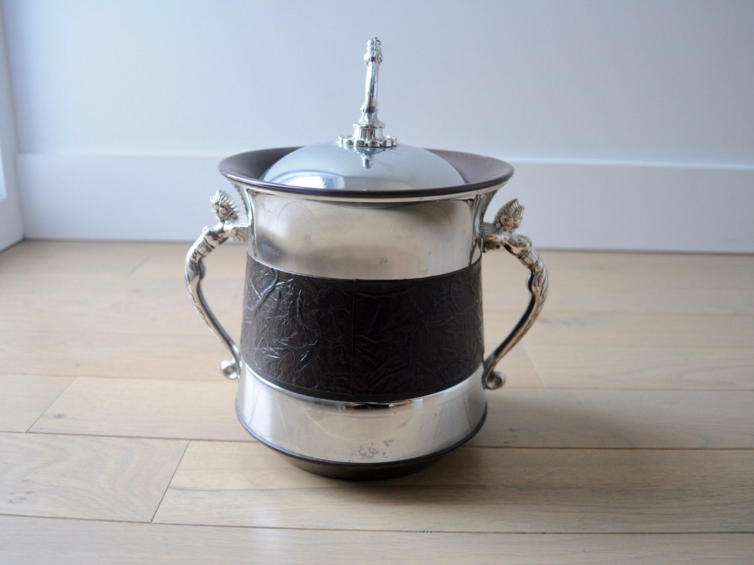 Vintage Ice Bucket American Vintage Ice Bucket, Minimalist Design 70s ...