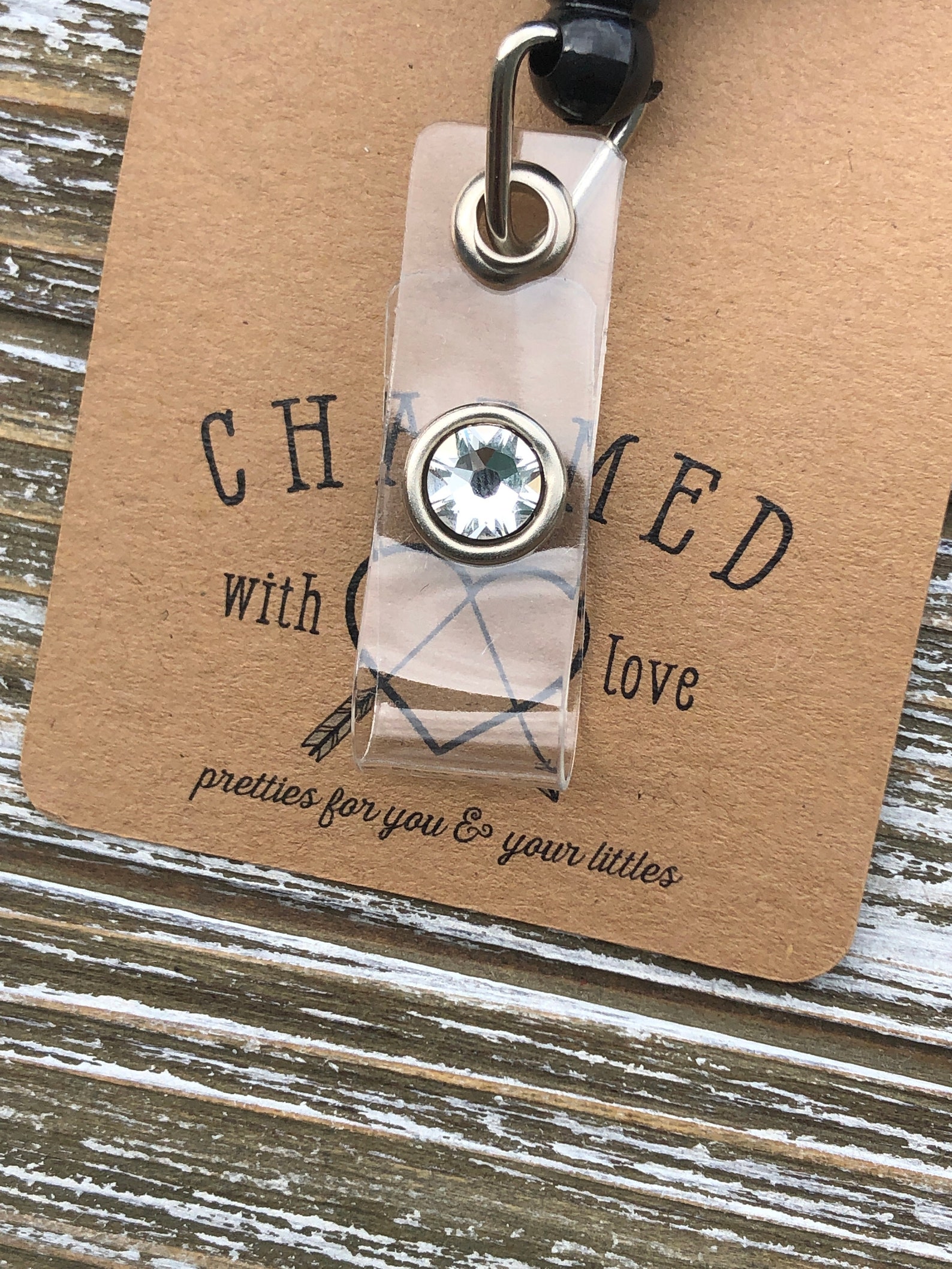 Cute Badge Holder/fun Badge Reel/salt Water Heals Everything - Etsy