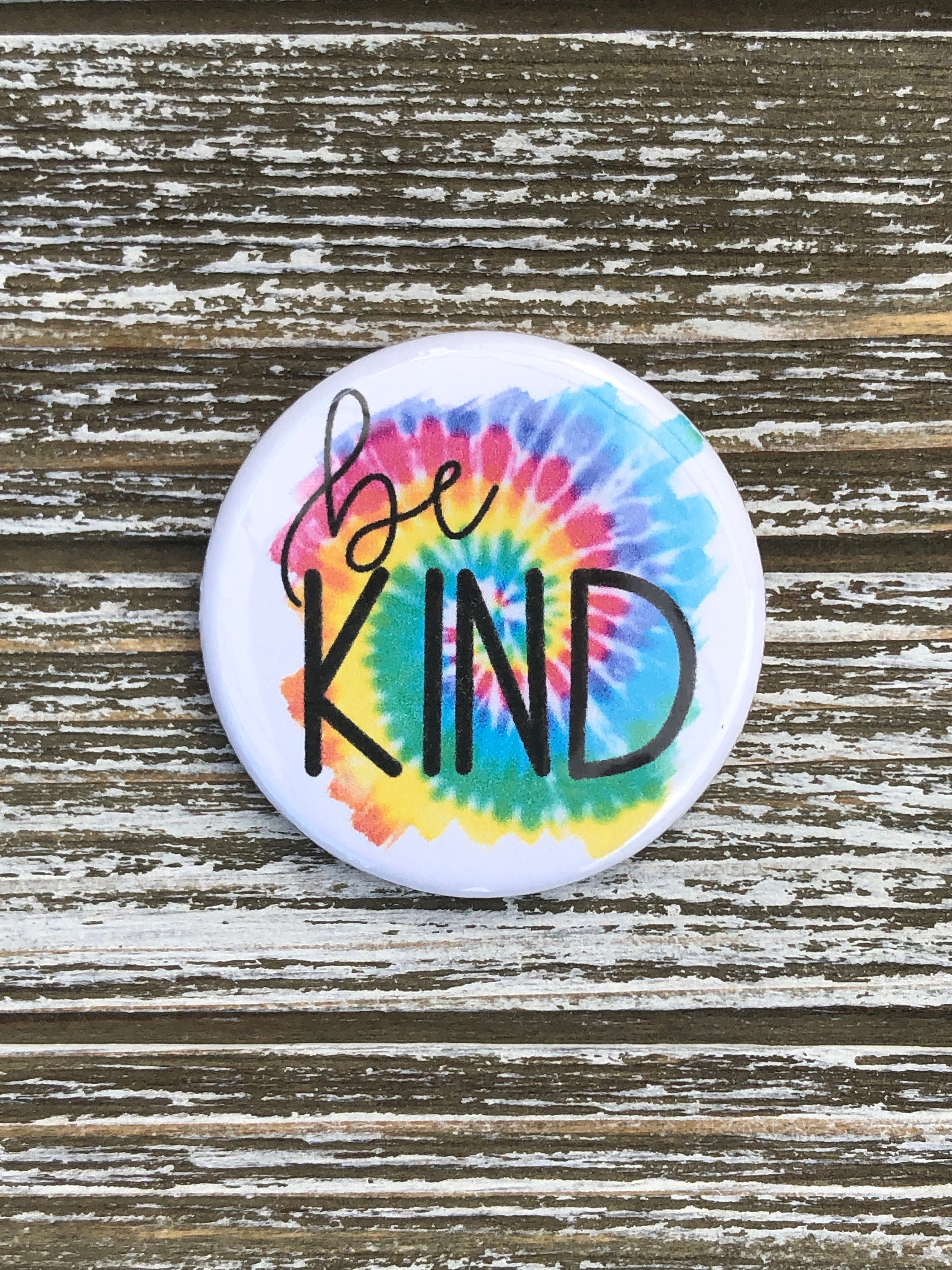 Be Kind Badge Holder/be Kind Badge Reel/cute Badge | Etsy