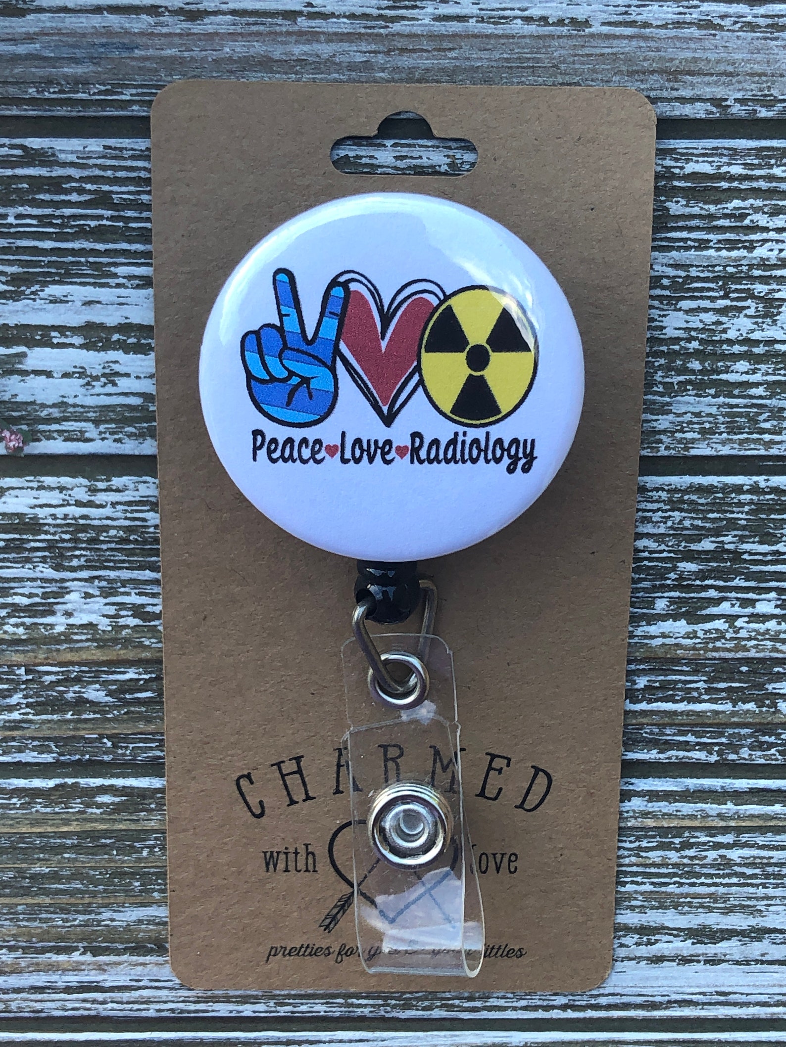 Radiology Badge Reel/radiology Badge Holder/radiology - Etsy