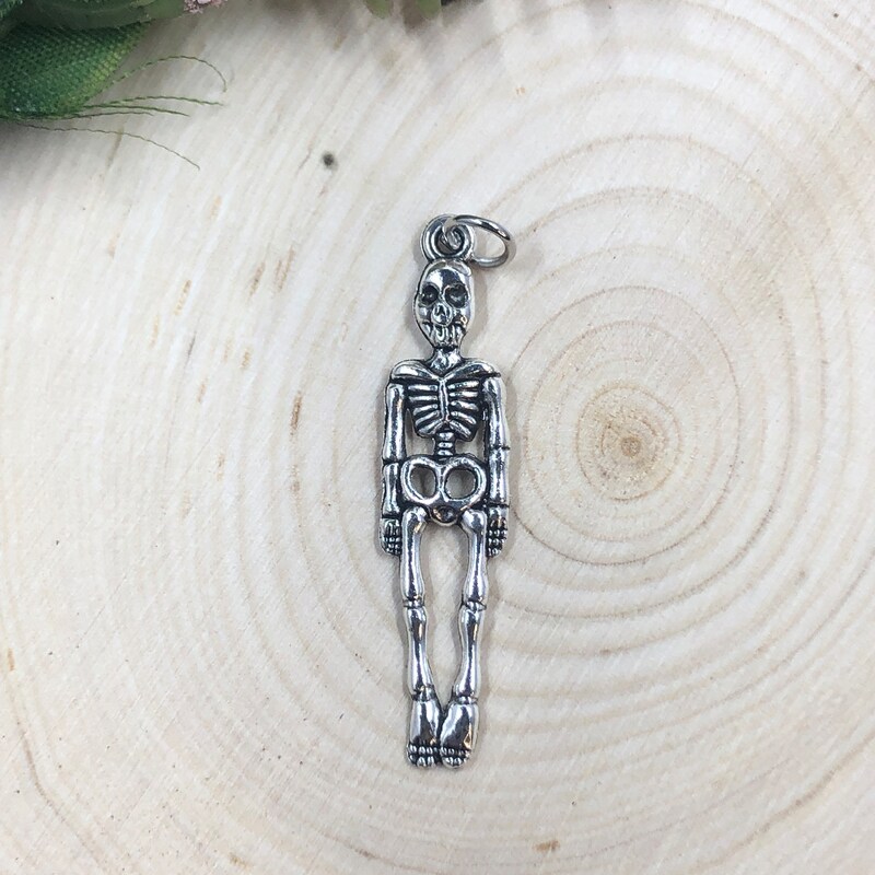 Skeleton Charm - Etsy